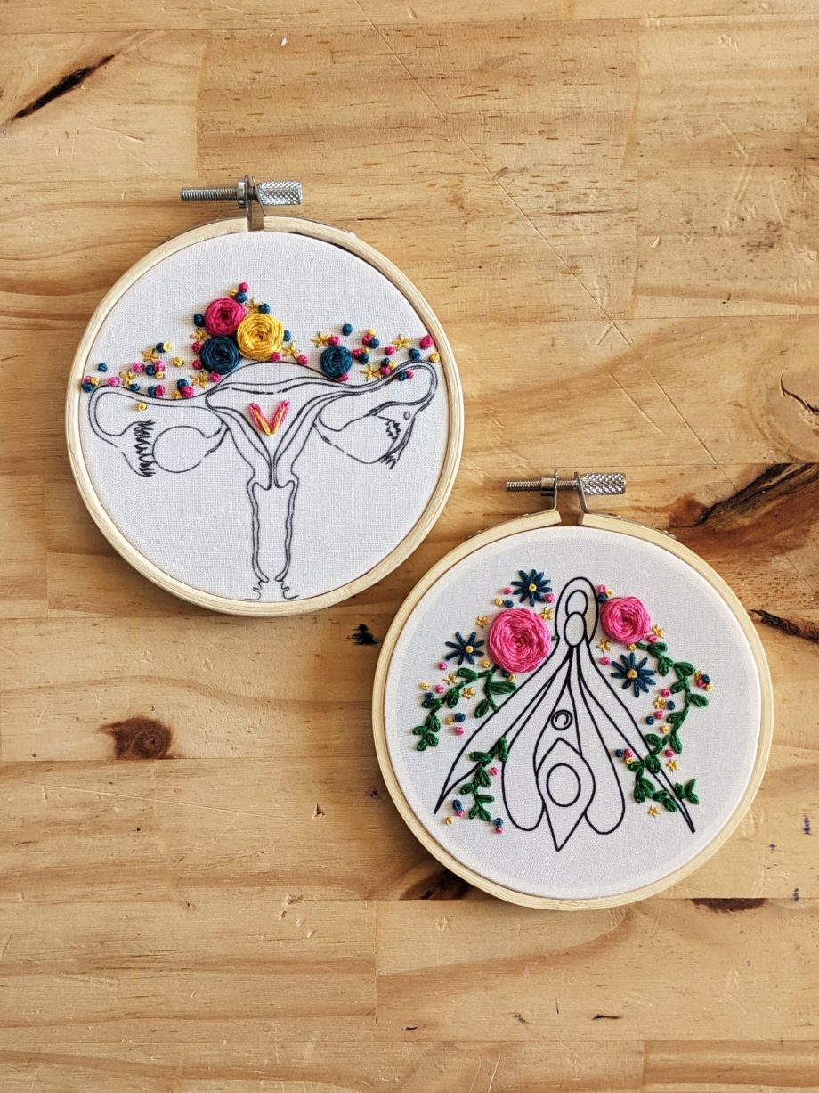 kit de broderie – Cuterus & Clit&Stitch (pré-commande) – THE COMPTOIR